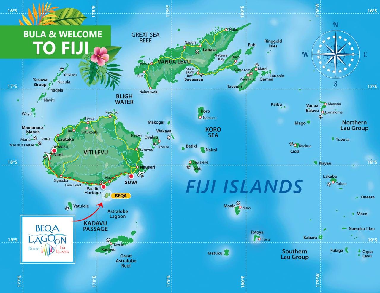 Fiji Scuba Diving at Beqa Lagoon Resort